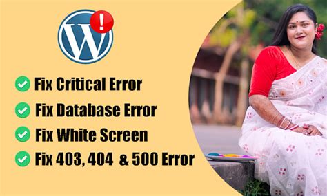 fix wordpress critical error fatal error database error and wordpress