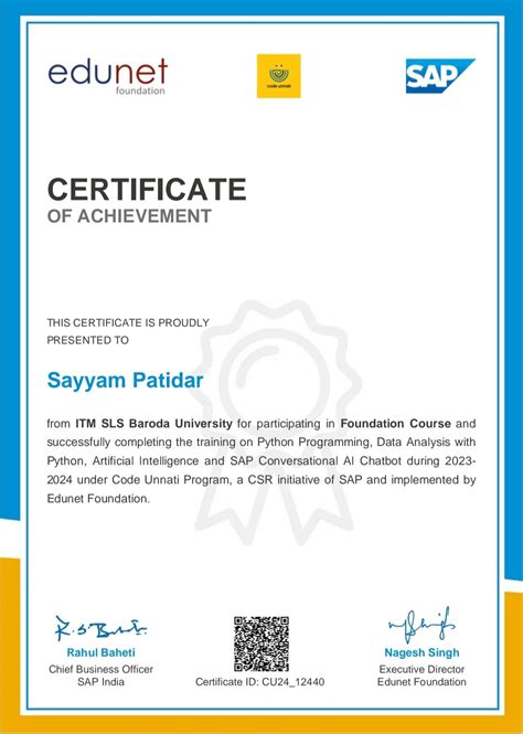 sayyam patidar on linkedin python dataanalysis ai chatbot sap