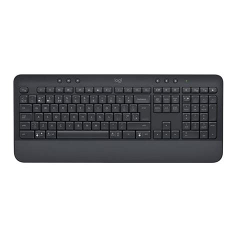 Logitech Sgnature K650 Wireless Bluetooth UK Keyboard Graphite LN131824 920 010918 SCAN UK