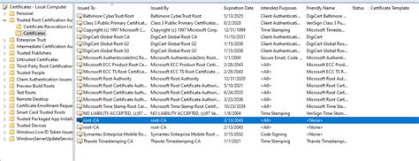 Renew Ms Ca Certifcate And Its After Effects On Non Windows Computer Microsoft Qanda