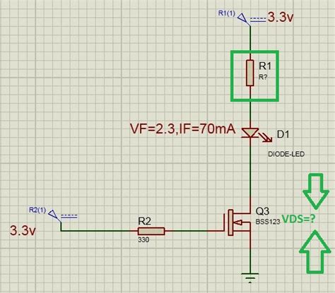 LED Switching Circuit Using N Channel BSS MOSFET Electrical Engineering Stack Exchange