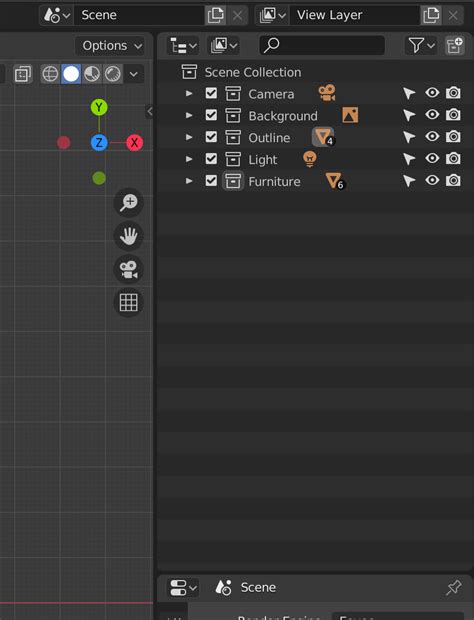 Can T Open Close Anymore The Scene Collection Blender Stack Exchange