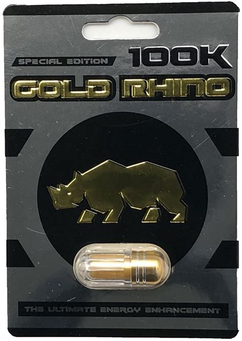Gold Rhino K Male Sexual Enhancement Pill Rhino Platinum