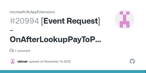 [event request] onafterlookuppaytopostcode in table 38 purchase