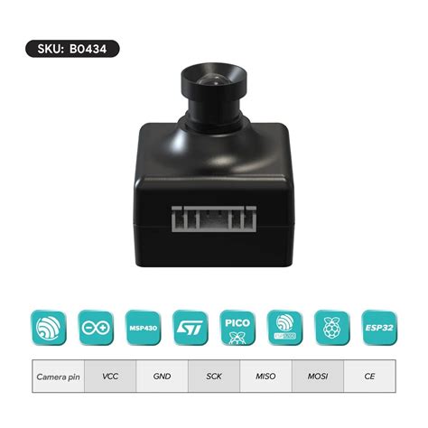 Arducam Mega 3mp Spi Camera Module With M12 Lens