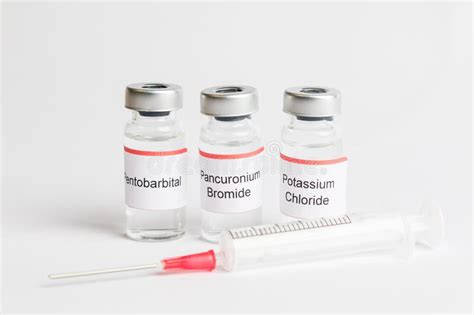 Medical Vial With Label On A White Background Stock Image Image Of