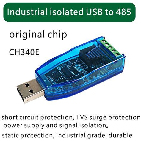 Industrial Usb To Rs485 Rs 485 Connector Board Tvs Protection Converter Module