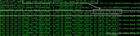Cephosddown时间和osddonw后数据同步完成时间查看查看osd 什么时间down Csdn博客