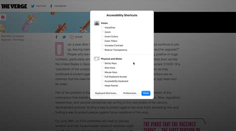 How To Make The Most Of The Macs Accessibility Features The Verge