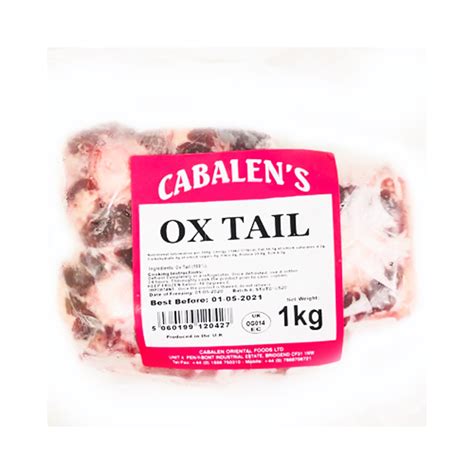 Cabalens Ox Tail 1kg Oceanic Supermarket