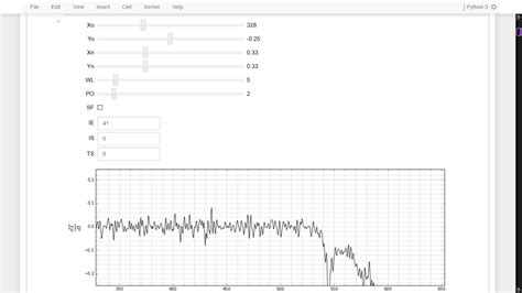 Ipython Modify Plot With Container Widget Stack Overflow