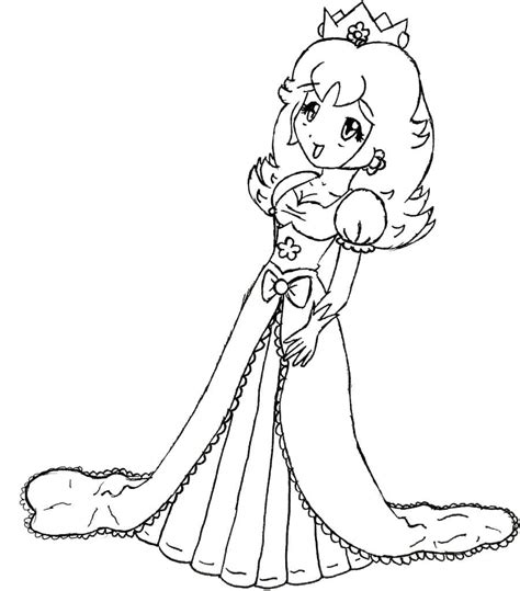 Coloriage Princesse Daisy Imprimer Sur Coloriageenfant Com