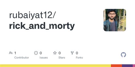 GitHub Rubaiyat Rick And Morty
