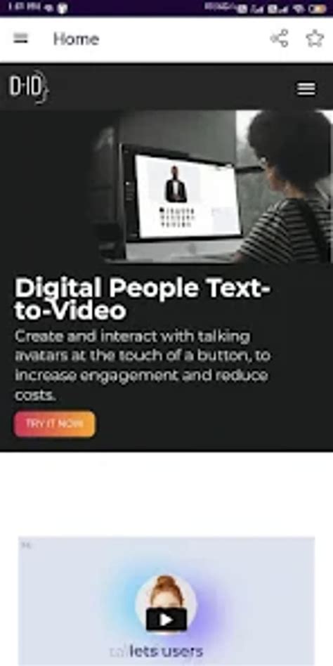 D Id Generate Videos With Ai Para Android Descargar
