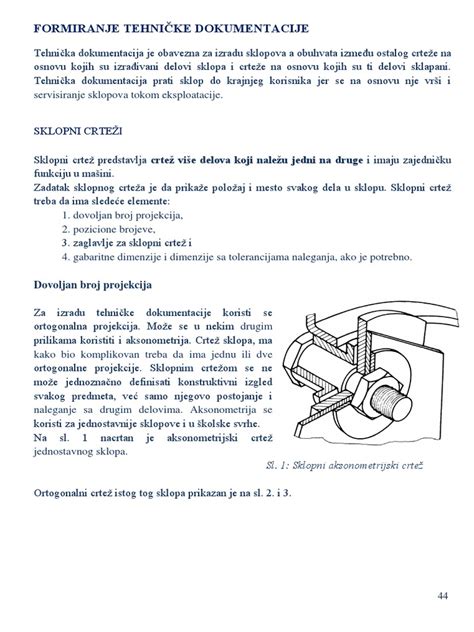 tehnicka dokumentacija pdf