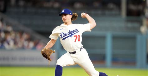 Dodgers News Justin Wrobleski Close To Perfect In Six Inning Start True Blue La