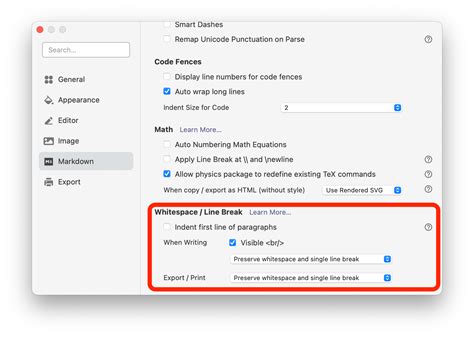 Whitespace And Line Breaks Typora Support