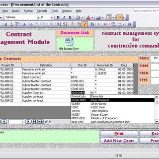 Relational Database Structure Of The Model C MASTER Download Scientific Diagram