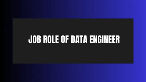 Job Role Of Data Engineer Talent Experts Global Hr Consultancy