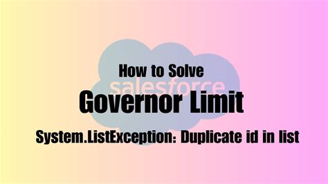 what is error system listexception duplicate id in list and how to