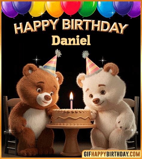🎉 Happy Birthday Daniel  🎂 Funny And Personalized Animated Wishes