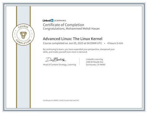 Mohammed Mehdi Hasan On Linkedin Certificate Of Completion