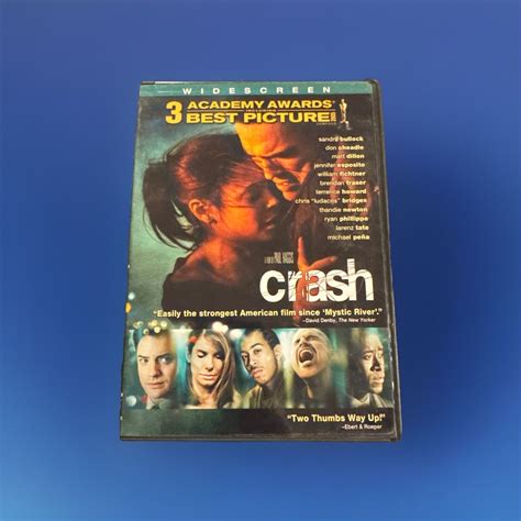Crash Movie Sandra Bullock 2004 Crash Dvd Full Screen 122 Min Matt