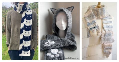 9 Kitty Cat Scarf Crochet Patterns Page 2 Of 2