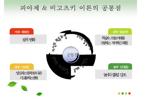 피아제piaget와 비고츠키vygotsky 인지발달 이론 비교 공통점과 차이점 분석 및 시사점과 한계점ppt자료 사회과학