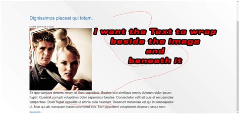 Html Text Wrap Laravel Pulling Article From Db Stack Overflow