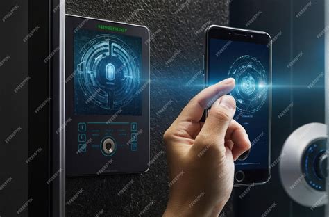 Premium Photo Biometric Security Access