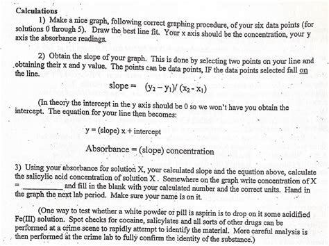 Solved Calculations Make A Nice Graph Following Correct Chegg