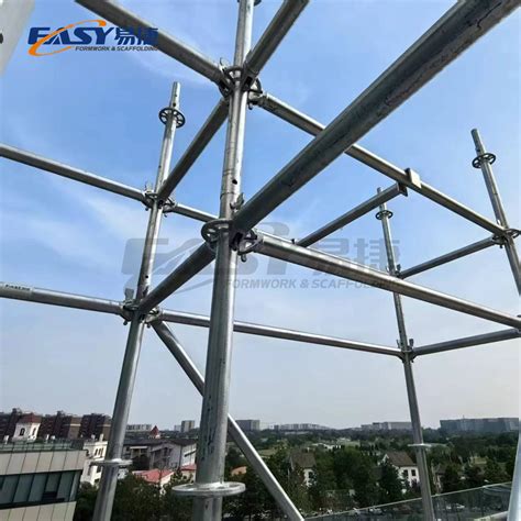 Easy Multifunctional Scaffold 48 3mm Layher Allround Ringlock Scaffolding System For