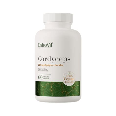 Ostrovit Cordyceps Vege 60 Caps