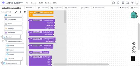 how to use list view component discussion android builder community