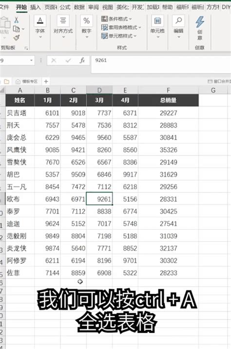 Excel技巧，美化表格，用这3个excel小技巧，一步就搞定！