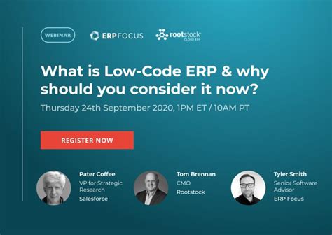 Erp Focus On Linkedin What Is Low Code Erp And Why Should You Consider