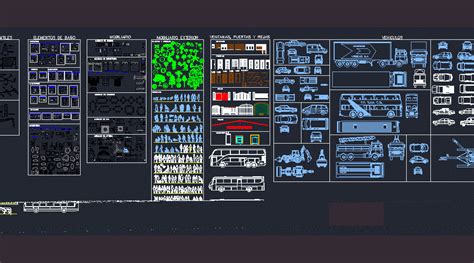 Several Blocks DWG Block For AutoCAD Designs CAD