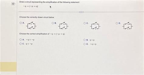 Solved K Draw A Circuit Representing The Simplification Of Chegg Com