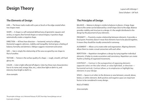 Design Theory Pdf Shape