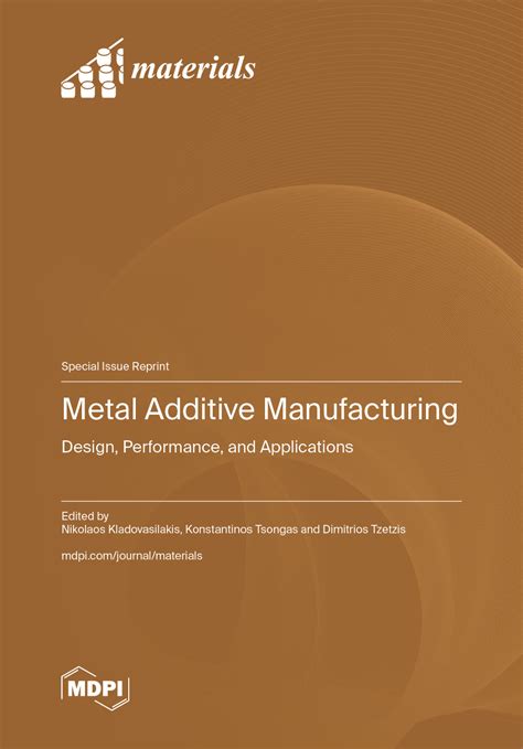 Metal Additive Manufacturing Mdpi Books