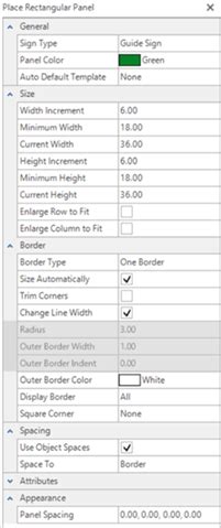 OpenRoads OpenSite Placing Rectangular Panels Communities