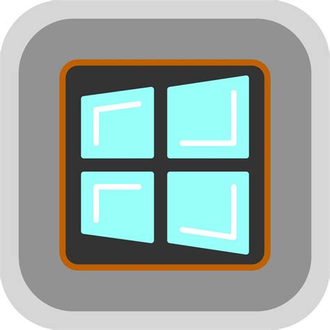 Windows Vector Icon Design 26014871 Vector Art At Vecteezy