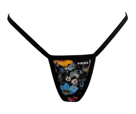Wildflowers Mini Lace G String Underwear Micro Gigi