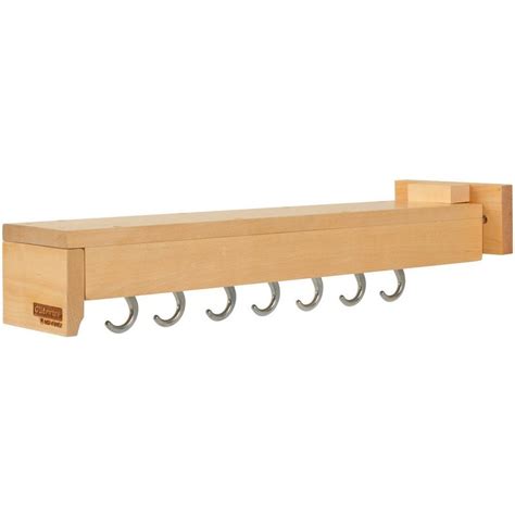 Rev A Shelf GLD W22 SC 7 22 Inch Depth Glideware Pull Out Base Cabinet Organizer With 7 Hooks