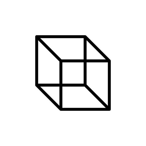 3 Dimensional Cube Vector Icon Illustration 23041775 Vector Art At Vecteezy