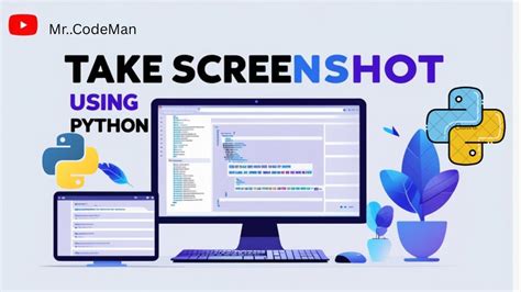 How To Take Screenshot Using Python Mrcodeman Youtube