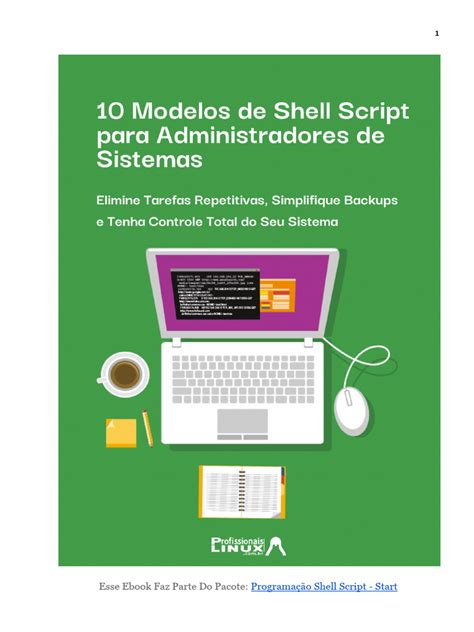 Ebook 10 Modelos De Shell Script Essenciais Para Administradores De
