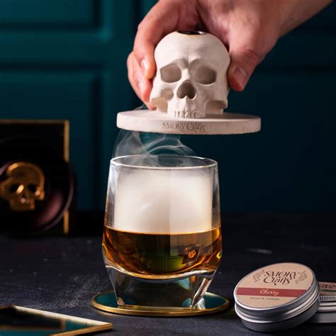 Smoky Crafts Skull Cocktail Smoker Kit The Green Head