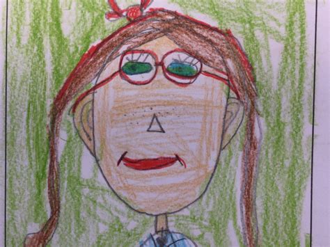 Beddington Infants School Drawing Self Portraits In Year 1